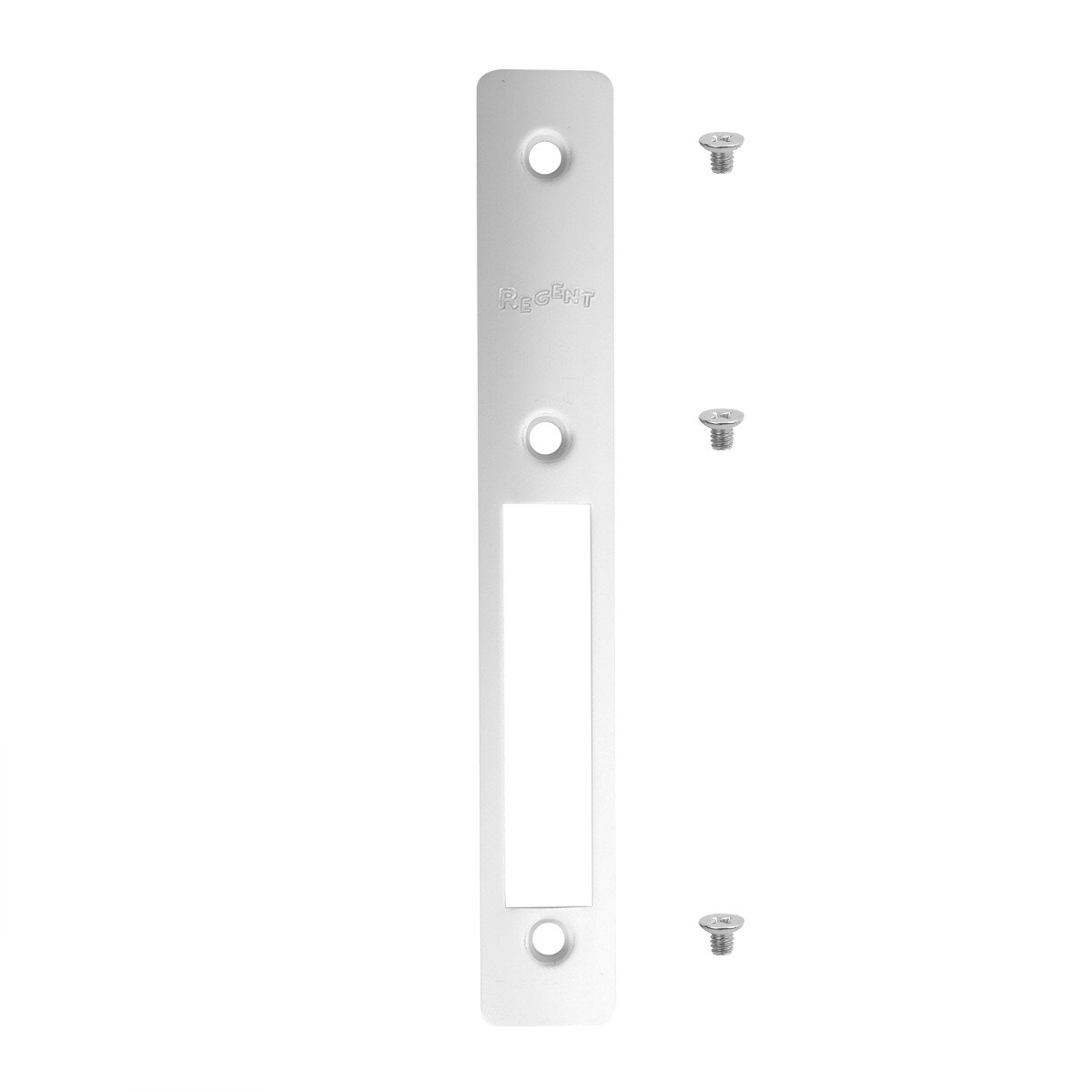 2334CL Faceplate - Deadbolt - Radius - Clear | Regent Hardware