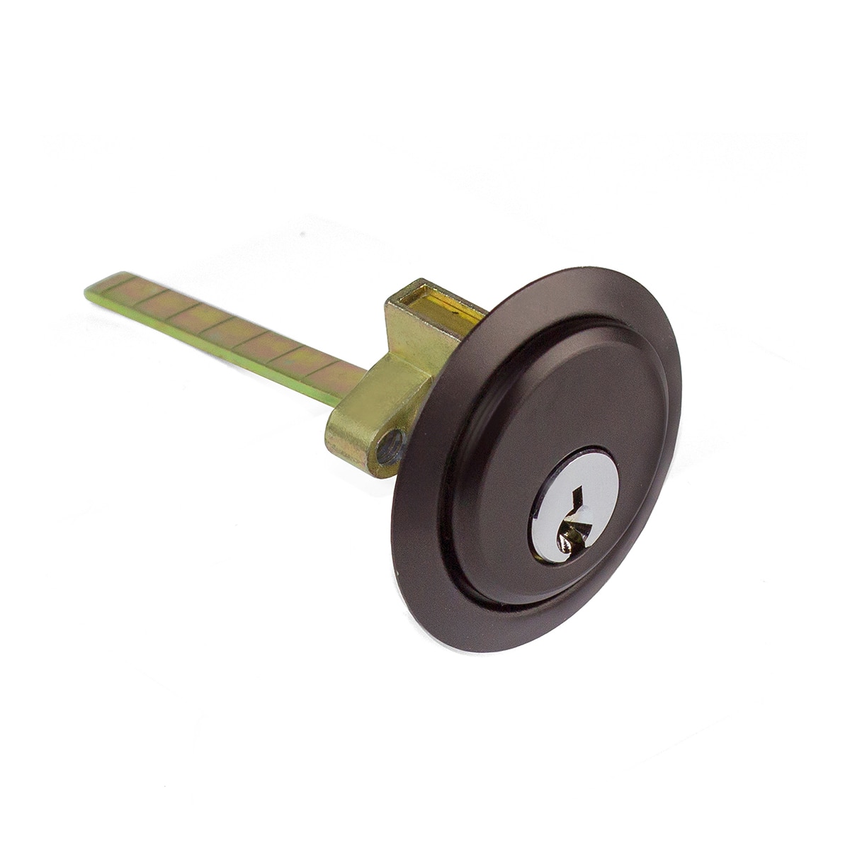 2527KD-D Rim Type Cylinder : Keyed Differently : Bronze | Regent Hardware