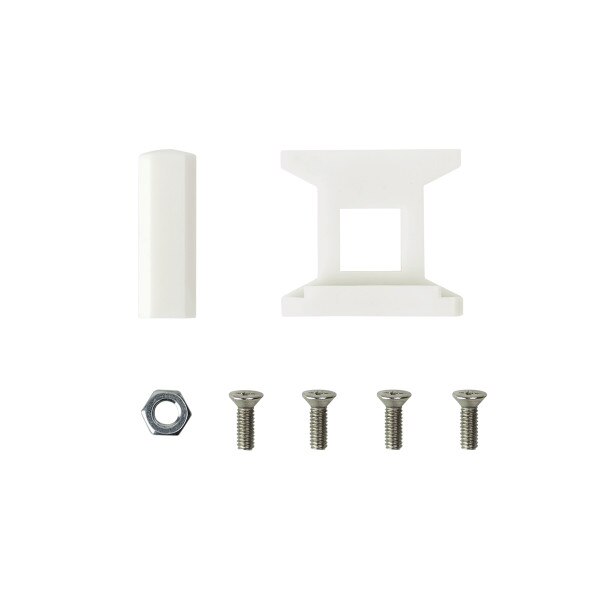 2550-1AL-OG Flush Bolt Kit : Clear (Offset Guide) | Regent Hardware