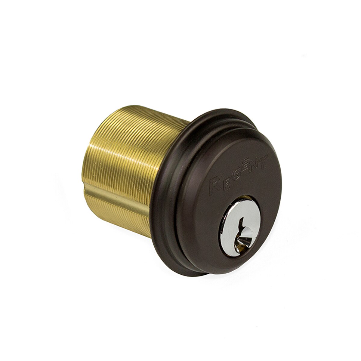2611D 1-1/2" Brass Key Cylinders : Bronze | Regent Hardware