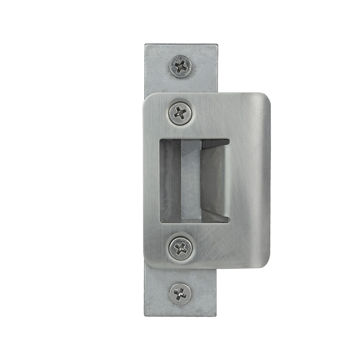 57-SK9 Cast Strike Cup w/ Stainless Steel Strike Plate | Regent Hardware