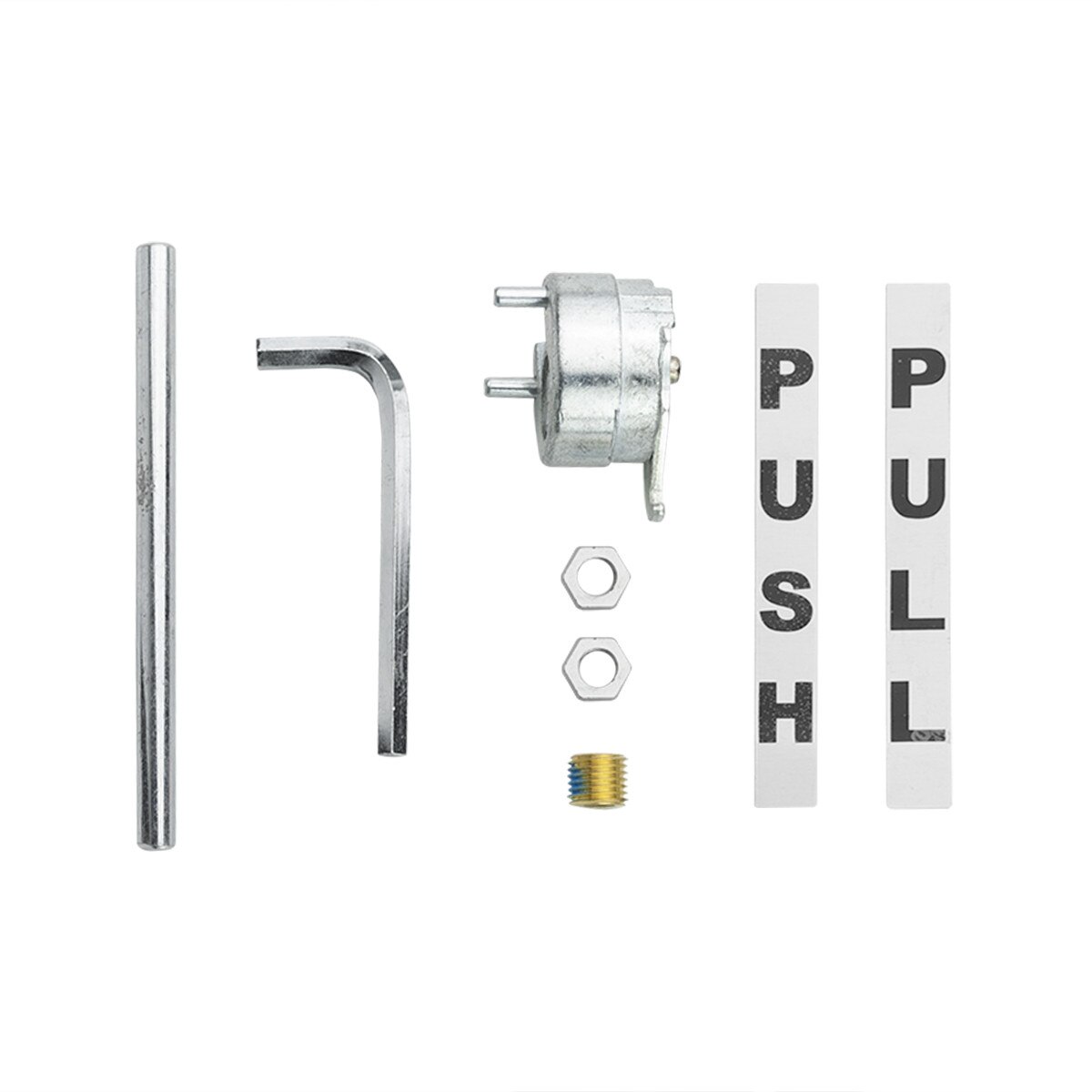 5902RCL Push/Pull Paddle Handle for Deadlatch : Right Hand : Clear ...